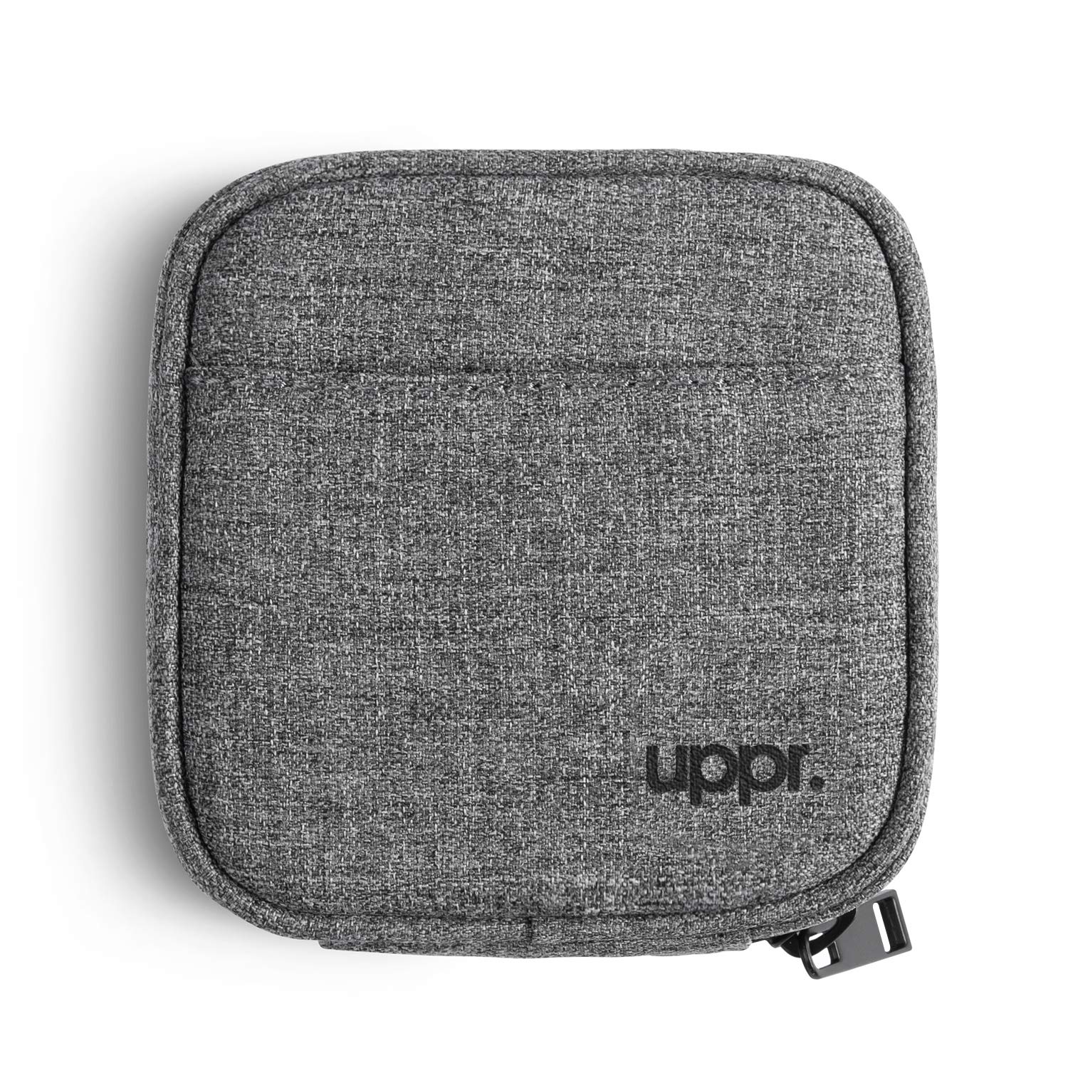 UPPERCASE Small Portable Electronics Accessories Pouch For MacBook Chargers, Tech Gears, Cables - New Black Label