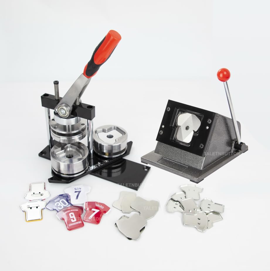Talent T-Shirt Shape 64x60mm Interchangeable Button Badge Making Machine Mold Button Maker Mould