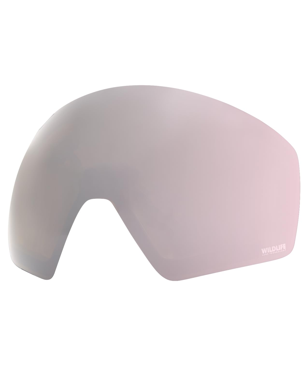 VonZipper Unisex Jetpack Snow Goggle Replacement Lens - Wildlife Rose Silver Chrome