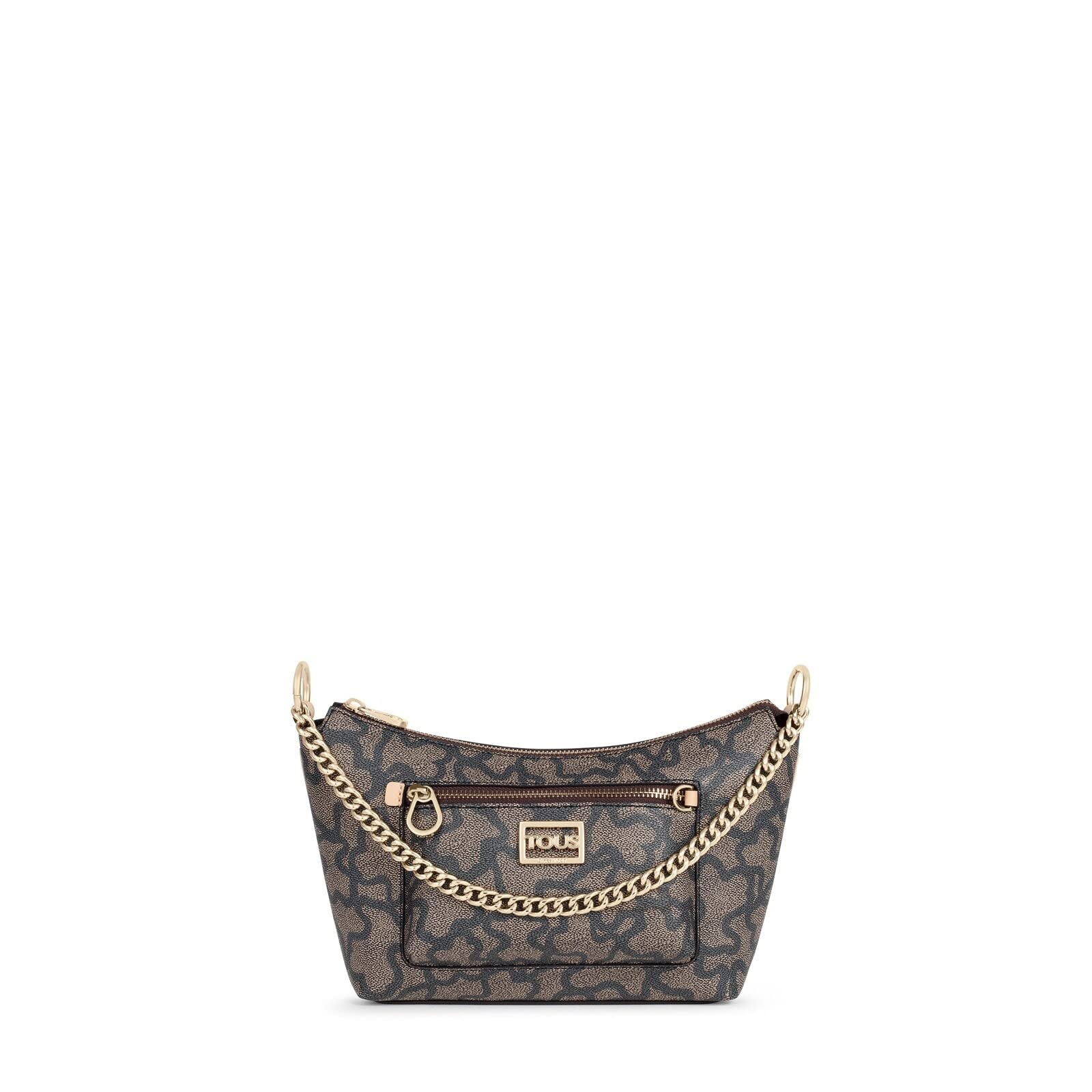 TOUS Kaos Icon Crossbody Bag, Black, Medium