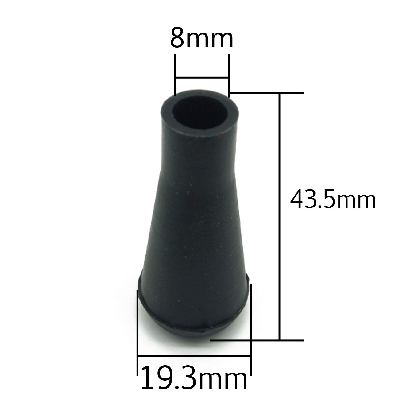 TIHOOD 12PCS Soft Rubber Arrowheads Archery Hunting Game Practice Safety Arrow Tips