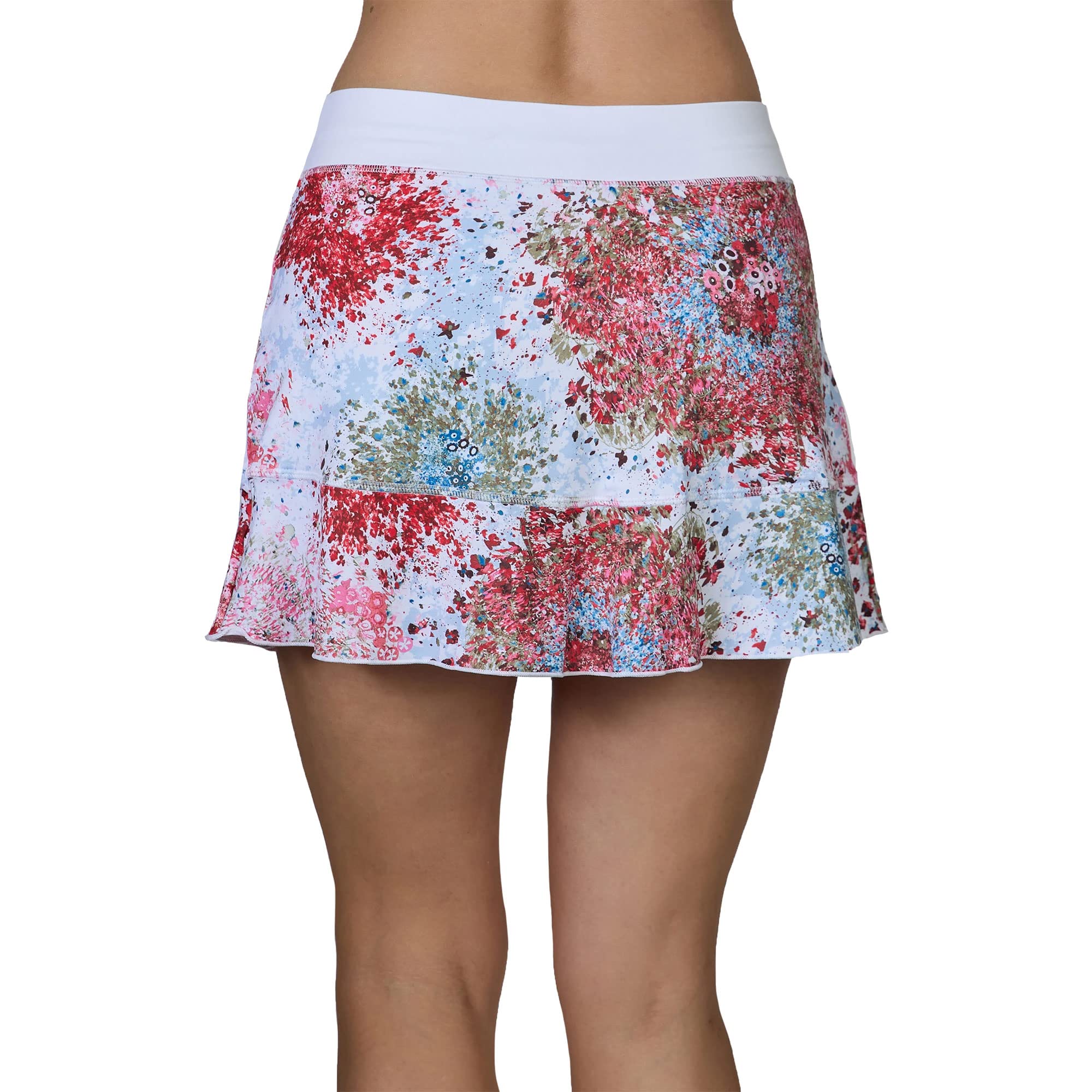 SOFIBELLA UV Colors Print 14in Womens Tennis Skirt - Dotty/L