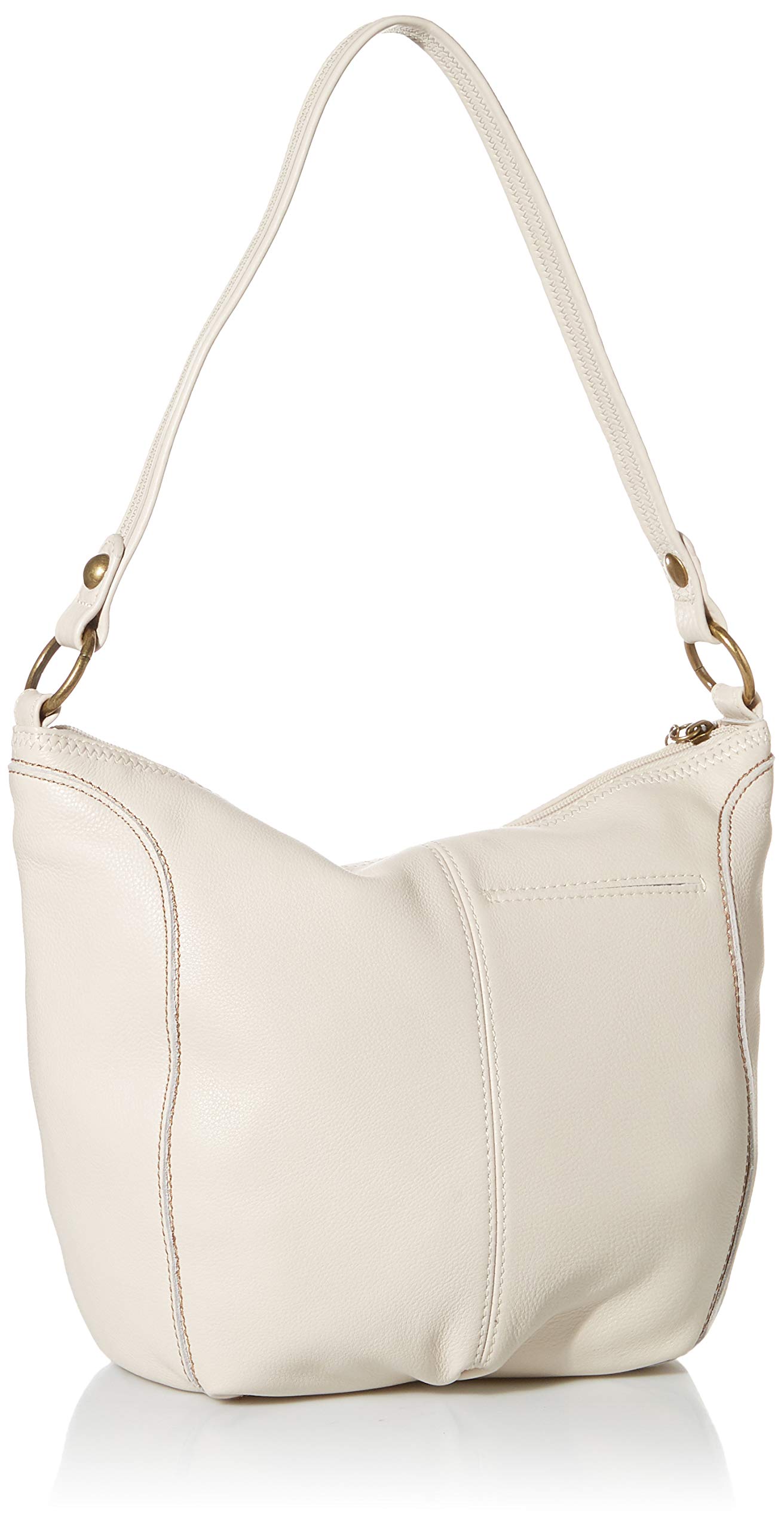The Sak womens Iris Large Hobo Bag in Leather, Sone Floral Embossed, One Size US
