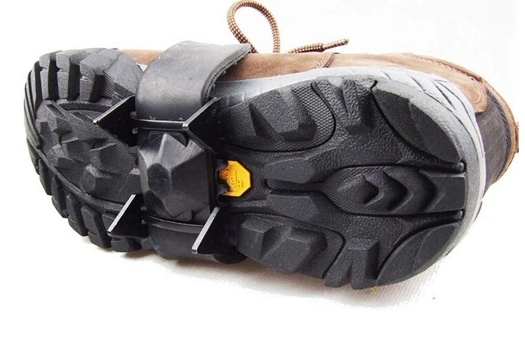 Toasis Ice Claws Snow Grips Spikes Crampons Traction Cleats for Shoes Boots