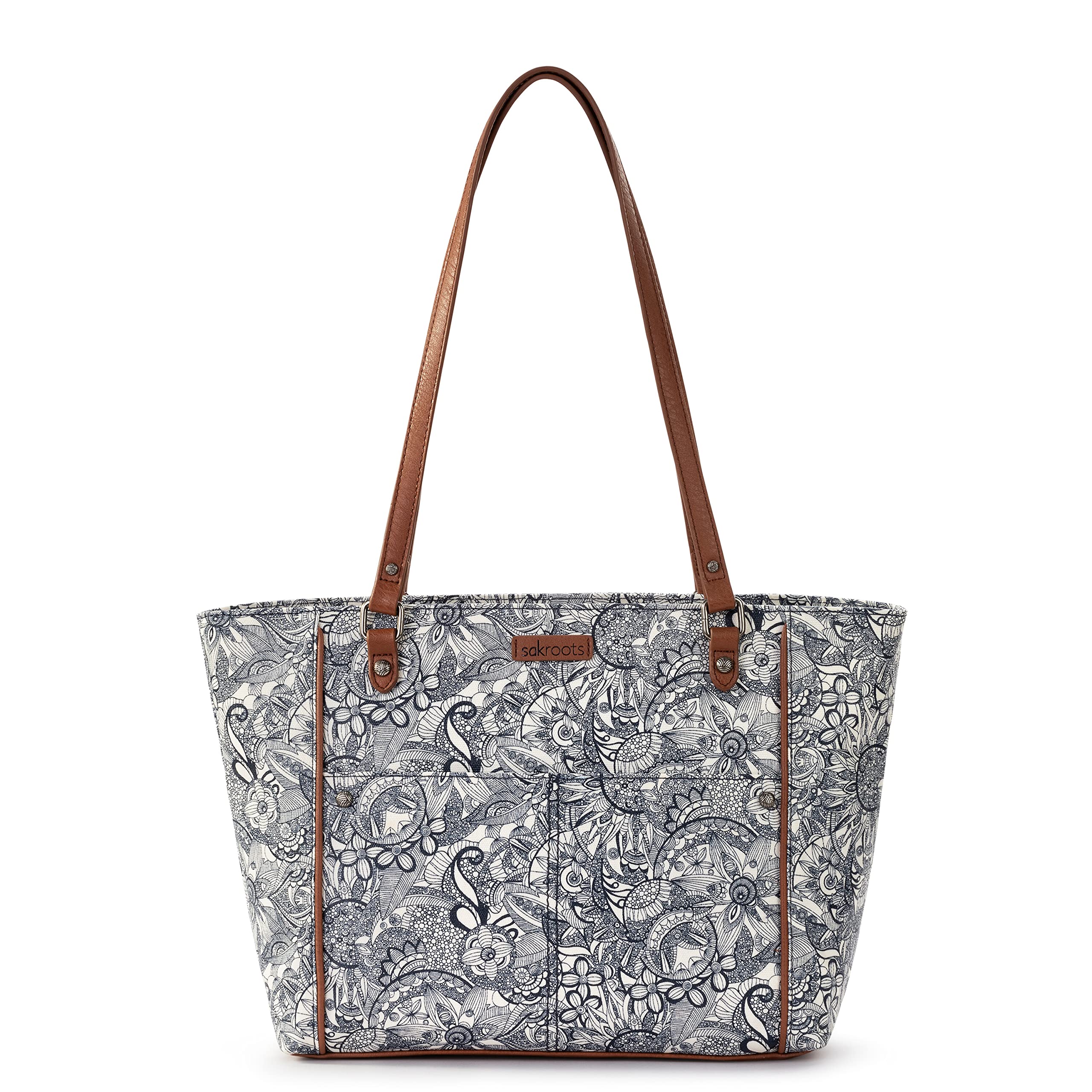 Sakroots Metro Tote Bag, Navy Spirit Desert
