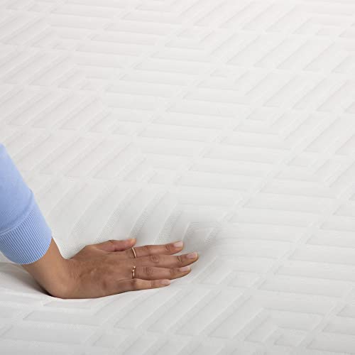 Simmons - Gel Memory Foam Mattress - 10 Inch, Full Size, Medium Feel, Motion Isolating, Moisture Wicking Cover, CertiPur-US Certified, 100-Night Trial