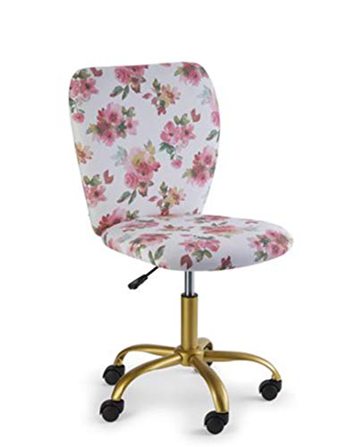 Urban Lifestyle Watercolor Floral Desk Chair, Multi