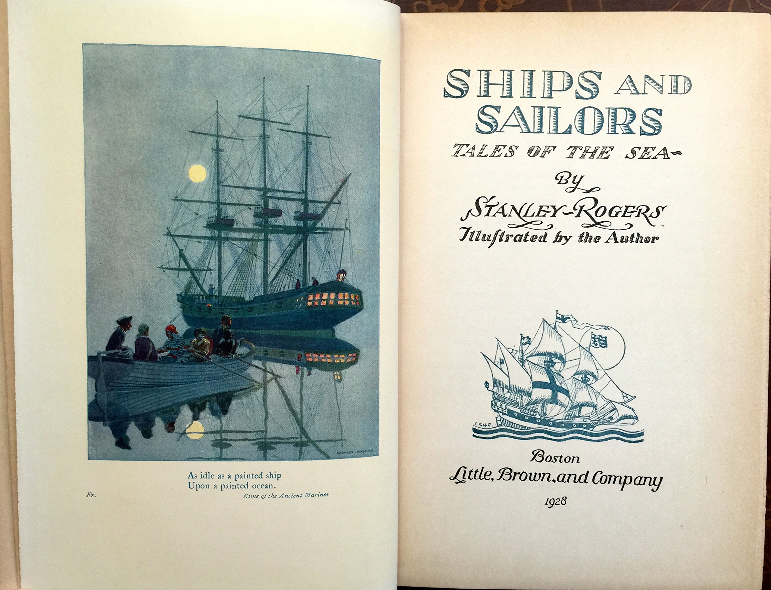 Ships and sailors;: Tales of the sea,