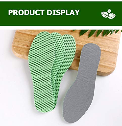 TaLcuS 3 Pairs Mint Deodorant Insoles Light Weight Shoes Pad Absorb-Sweat Breathable Mesh Cloth Sports Insert Men Women (Size : 41)