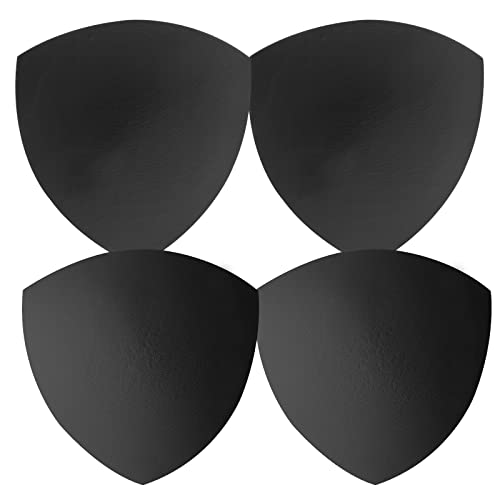 Sibba Bra Pads Women's Triangle Bra Pads Inserts 2 Pairs Removable Push Up Sports Bra Cups Replacements For Bikini Top Swimsuit for B/C Cup
