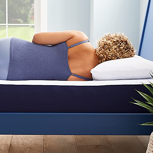 Sleep Innovations Marley 10 Inch Cooling Gel Memory Foam Mattress, Twin Size, Bed in a Box, Medium Firm Support
