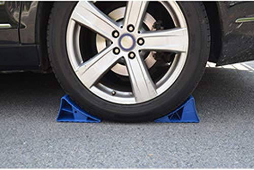 RV Wheel Chocks,Wheel Stoppers Camper Leveler,Leveling Blocks 7.7" L x 3.8" W x 4.3" H (2 Pack)