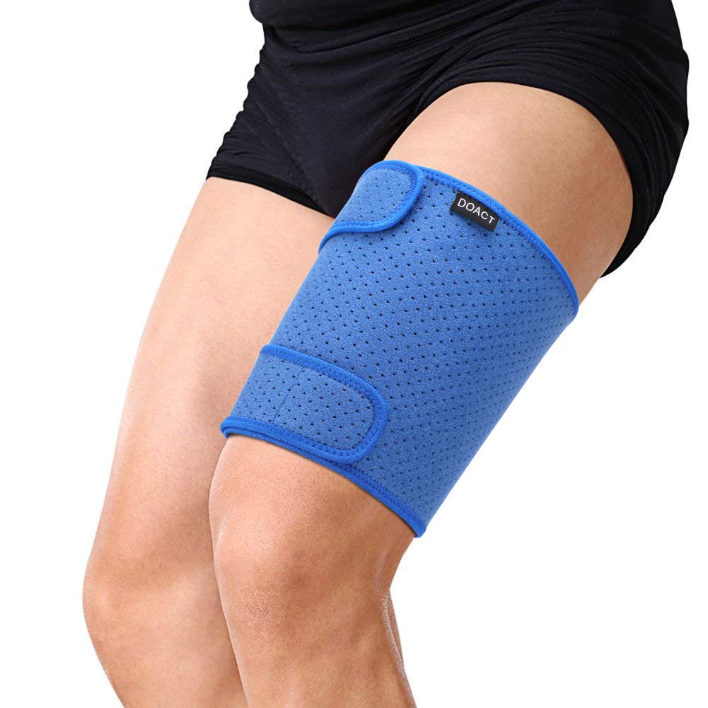 Yosoo Thigh Compression Sleeve -,thigh compression sleeve for men thigh compression sleeve Hamstring Compression Sleeve for Quad Groin Pain Relief Recovery Thigh Brace Wrap Great for Running Injury