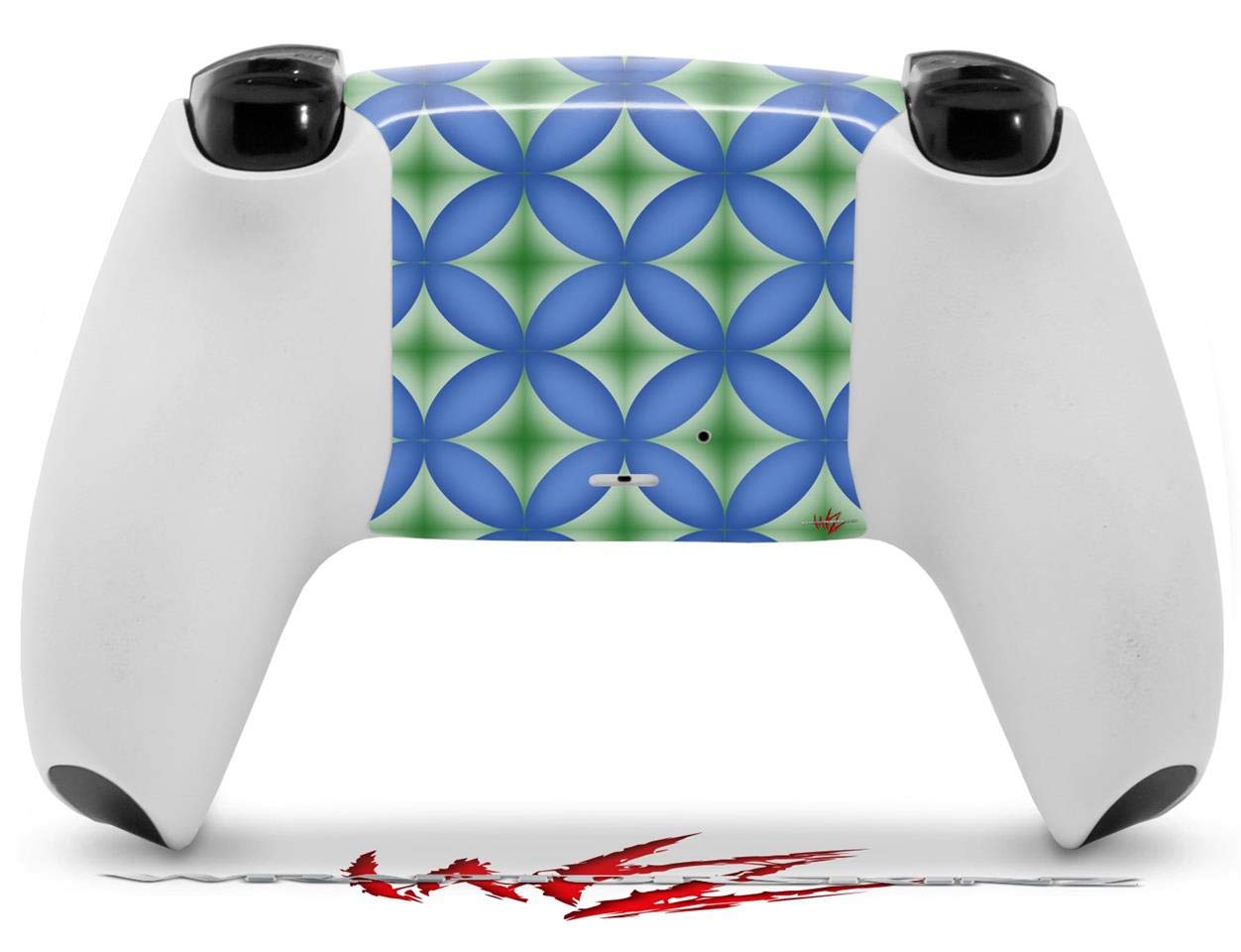 WraptorSkinz Skin Wrap compatible with Sony PS5 DualSense Controller Kalidoscope 02 (CONTROLLER NOT INCLUDED)