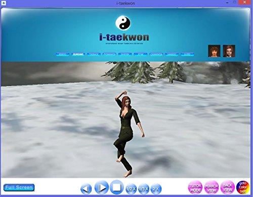 Taekwondo 3D Black Belt Form Kukkiwon Taekwondo Poomsae Tutorial PC Software