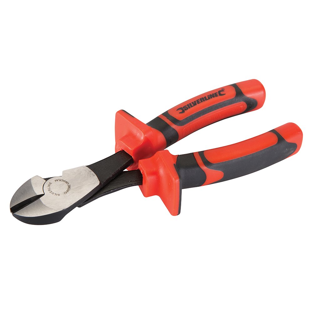 Silverline VDE Expert Side Cutting Pliers 160mm (675148)