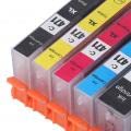 Smoother Printing Ink Cartridge Large Capacity Printer Ink Cartridge Replacement for Photos, Test Papers, Documents (BK BK C M Y GY 6 Colors)