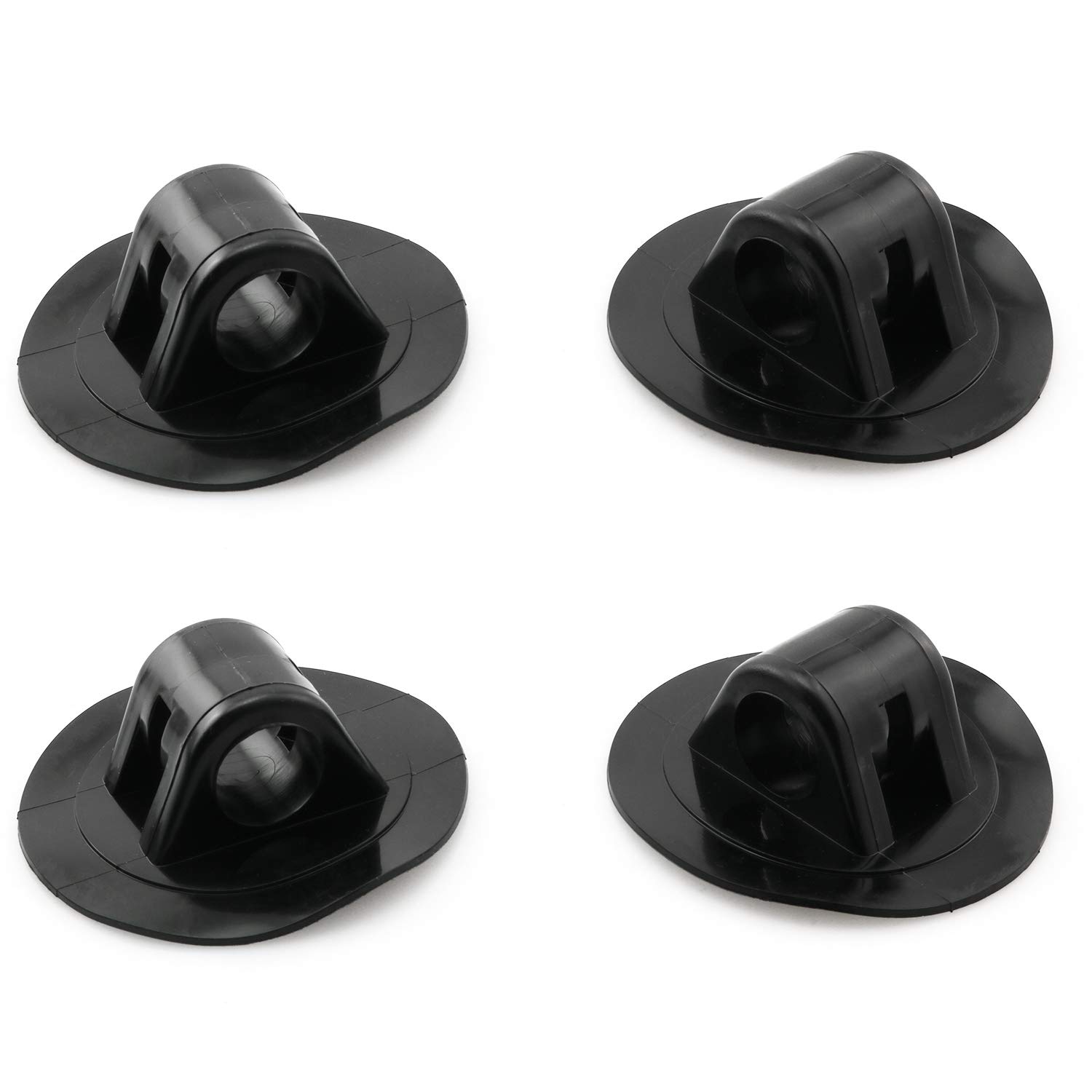 Youliang 4pcs Inflatable Boat Kayak Charging Boat Rubber Boat Motor Fixing Bracket Buckle Propeller Motor Seat Outboard Hook