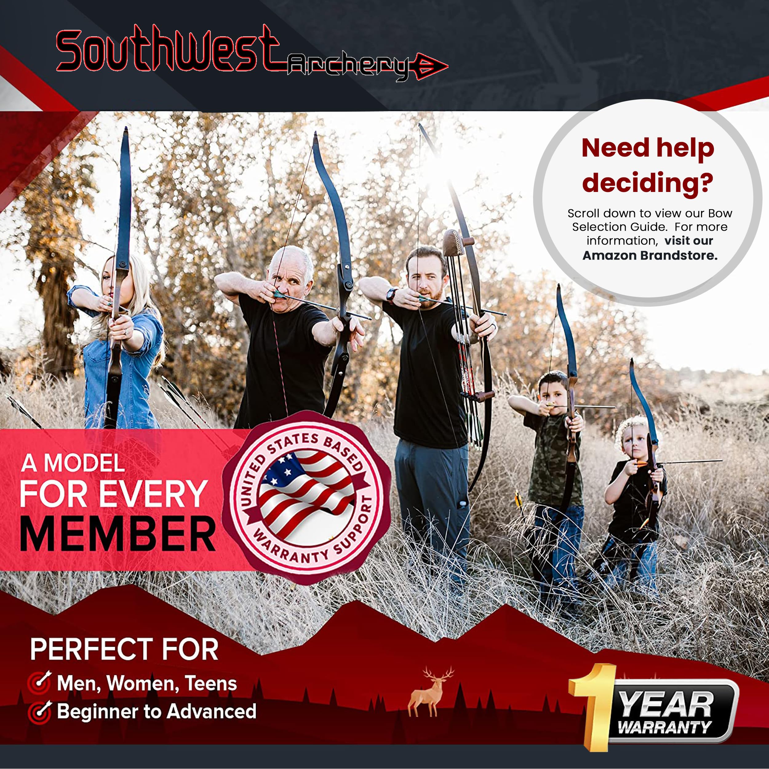 Southwest Archery Tigershark Takedown Recurve Bow - Pro, 35R