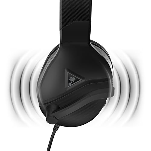 Turtle Beach Recon 200 Gen 2 Powered Gaming Headset for Xbox Series X, Series S & One, PlayStation 5, PS4, Nintendo Switch, Mobile, & PC with 3.5mm connection - Black