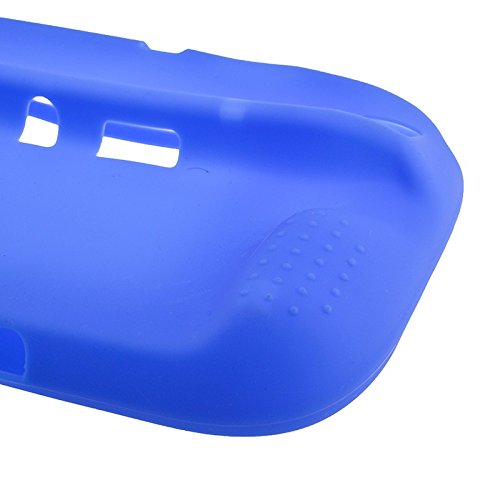 Soft Anti-slip Silicone Protector Case Skin Cover Shell for Nintendo Wii U Gamepad (Black)