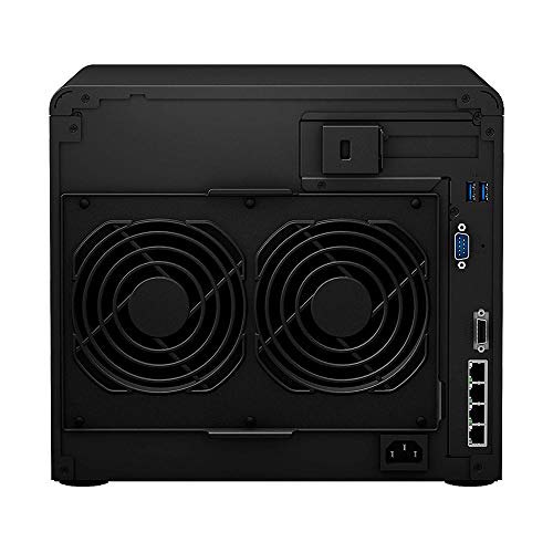 Synology DiskStation DS2419+ iSCSI NAS Server with Intel Atom 2.1GHz CPU, 16GB Memory, 48TB HDD Storage, DSM Operating System