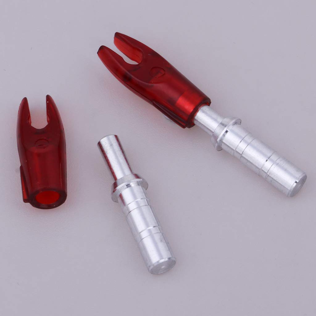TOOYFUL 12pcs Colorful Plastic Precision Notches for Pin 4.2mm, Red