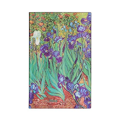 Van Gogh's Irises (Van Gogh's Irises) Maxi 12-month Dayplanner 2024