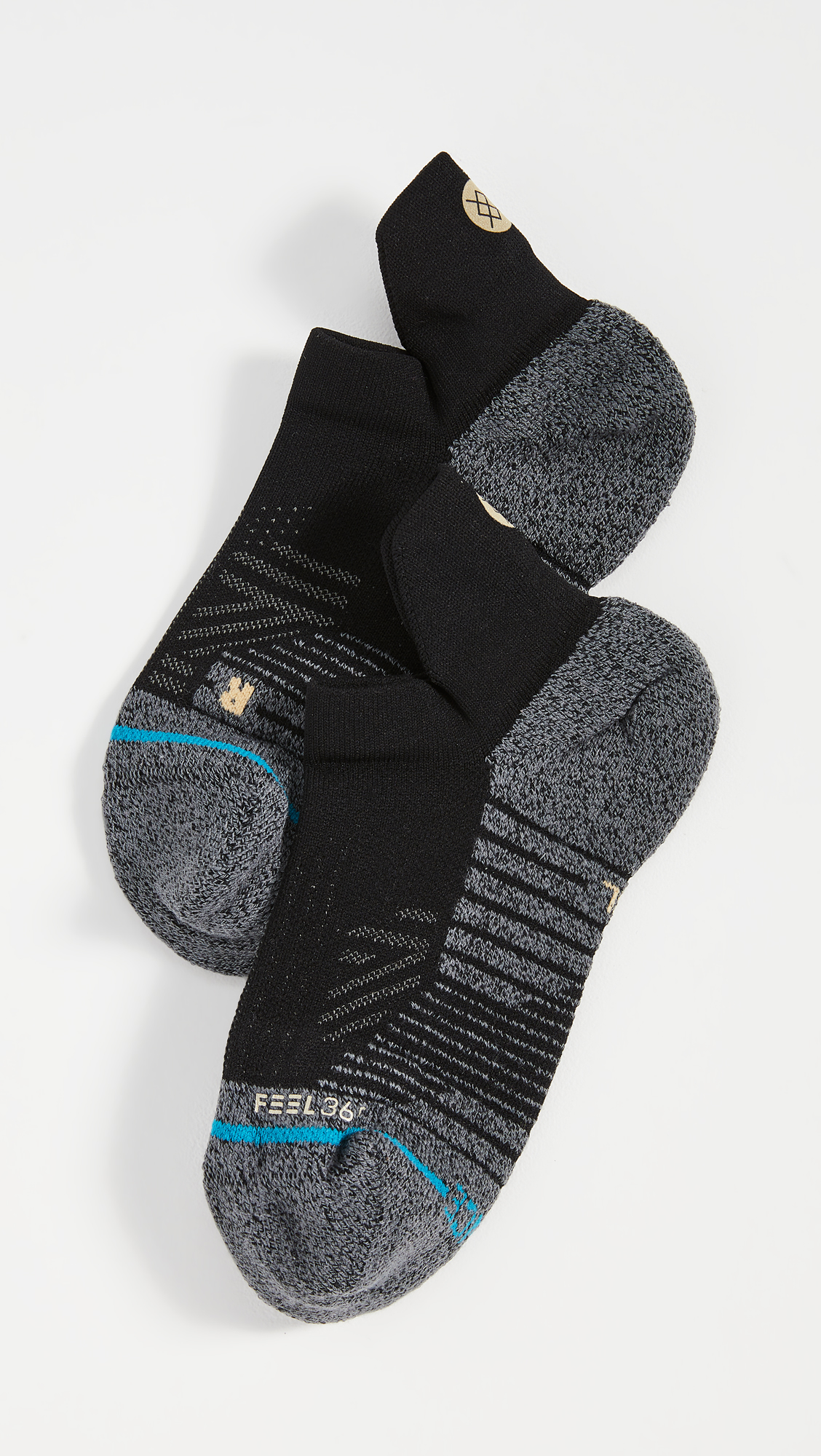 Stance Men's Low Sock Athletic TAB ST, Black, Small