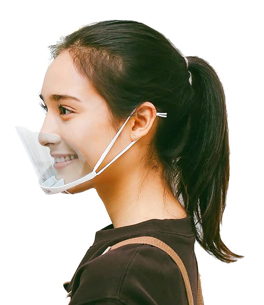 SERENITA Safety Face Shield 10 Pack Reusable Goggle Shield Face Visor Transparent Anti-Fog Layer Protect Eyes from Splash