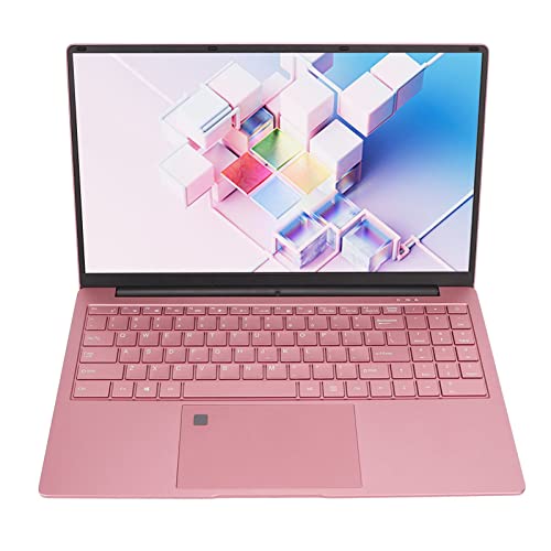 Yunseity Slim Laptop, 15.6 Full HD IPS, Quad Core Intel Celeron N5095 Processor 2.9GHz, 16GB LPDDR RAM 512GB ROM, Fingerprint Reader, Backlit Keyboard, Windows 11 100‑240V
