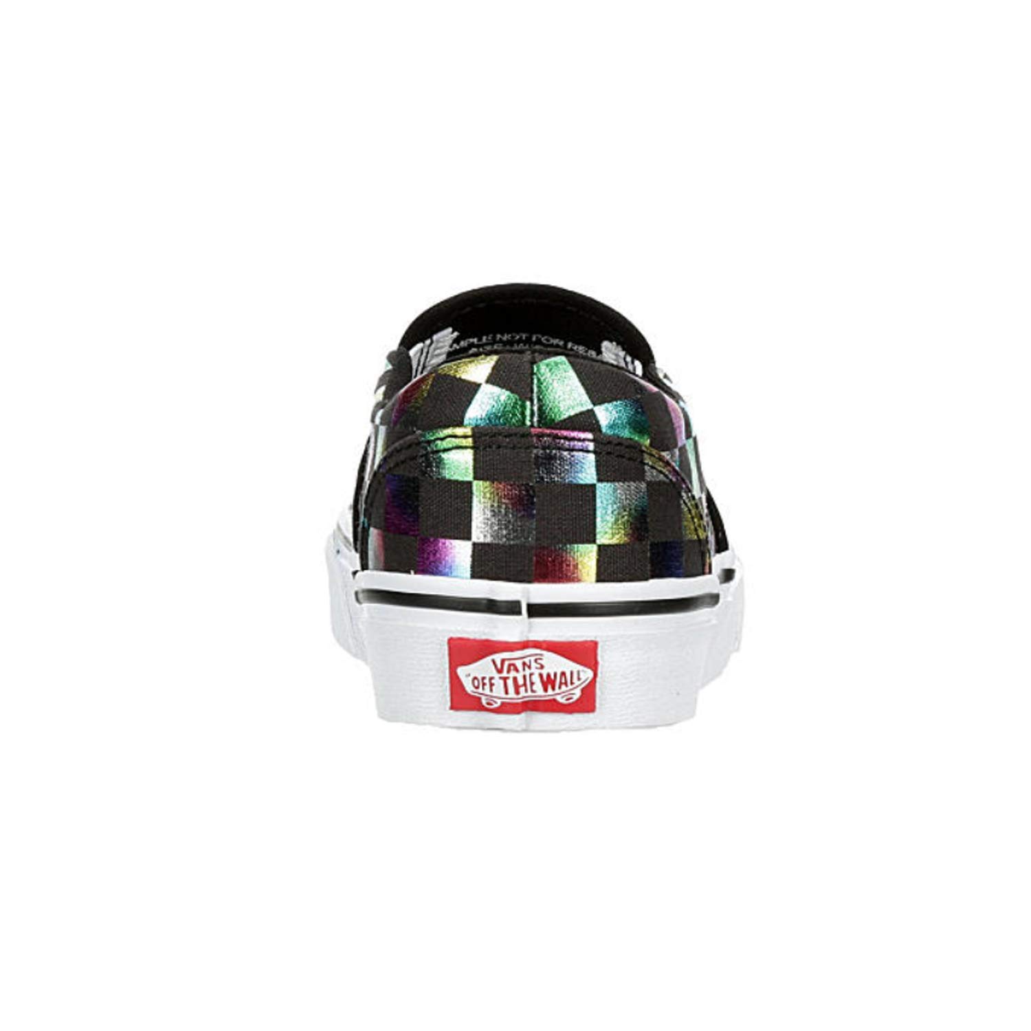 Vans Women's Asher Slip-On Sneaker Black 7