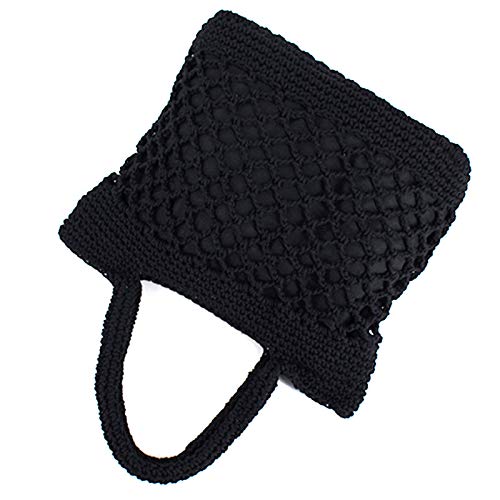 Women Girl Woven Straw Straw Bag Summer Beach Crochet Bag Tote Hobo Bag