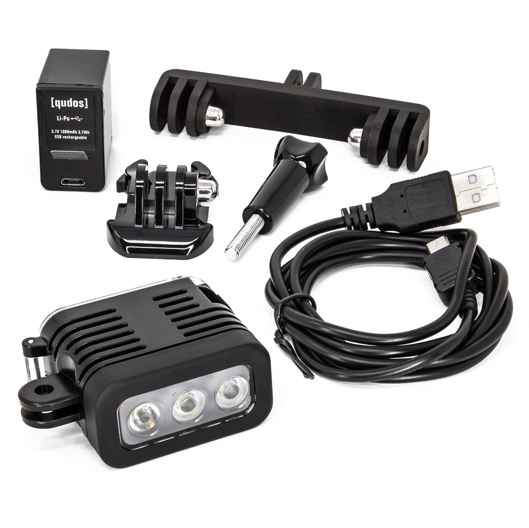 Ultimaxx 40m (131 FT) Waterproof LED Underwater Dive Light for GoPro Hero 3,4,5,6,7,8,9,10 &11 & Any Similar Sized Action Camera