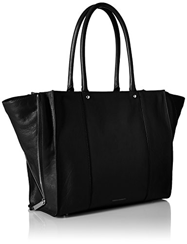 Rebecca Minkoff Side Zip Medium MAB Tote, Black