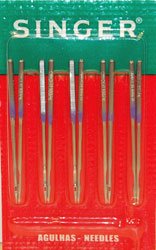 Singer Overlock Needles - Size 16 - 2054-42 - 10pk