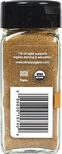 Simply Organic Spice Right Everyday Blends Cinnamon Sugar Trio, Certified Organic, Vegan, Vegetarian | 3.1 oz