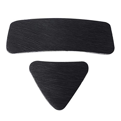 Zerone Archery Arrow Rest Adhesive Shelf+Plate for Flat Bow, 2Pcs Leather Silent Plate Arrow Rest for Archery Hunting Recurve Bow Longbow