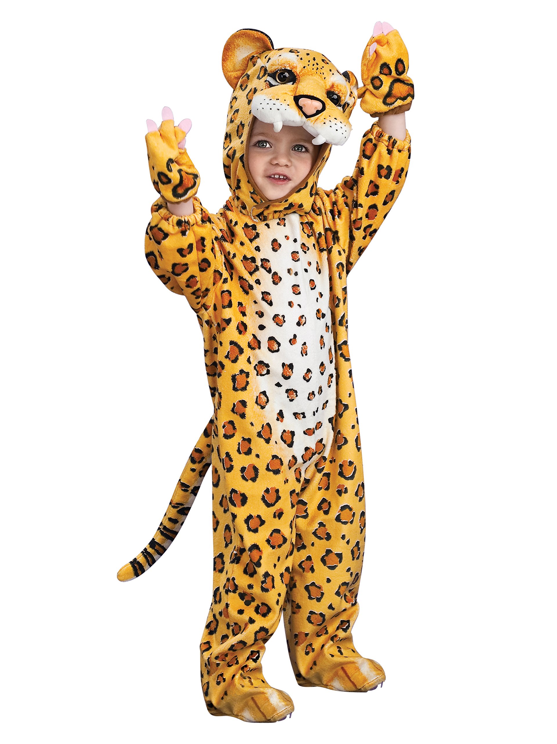 Silly Safari Costume, Leopard Costume, Toddler, One Color, Standard Packaging
