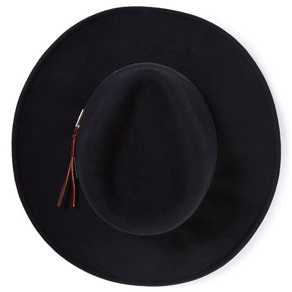 Stetson Men's Bozeman Outdoor Hat, Black, Medium