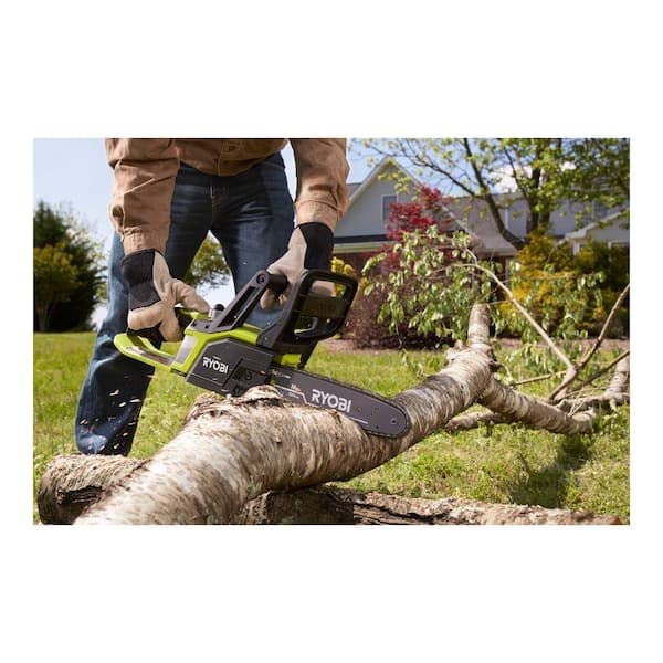 RYOBI P546A 10 in. ONE+ 18-Volt Lithium+ Cordless Chainsaw (Tool Only - Battery and Charger NOT Included)