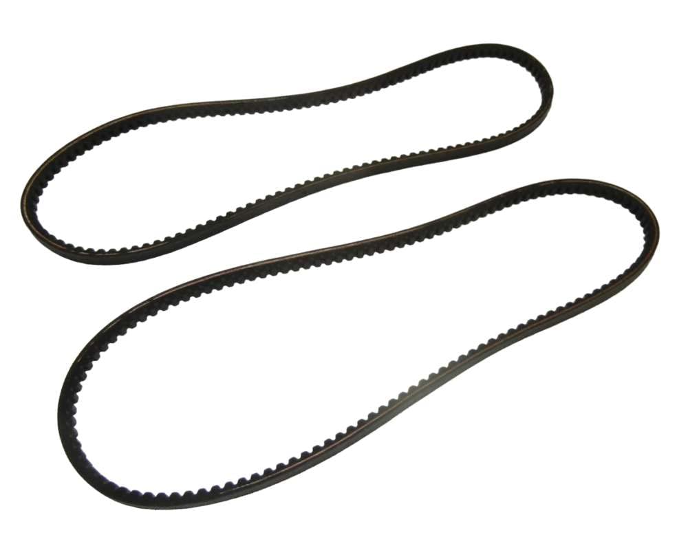 Set of 2 Replacement Snow Blower Belts Compatible with Toro 37-9090 954-0256