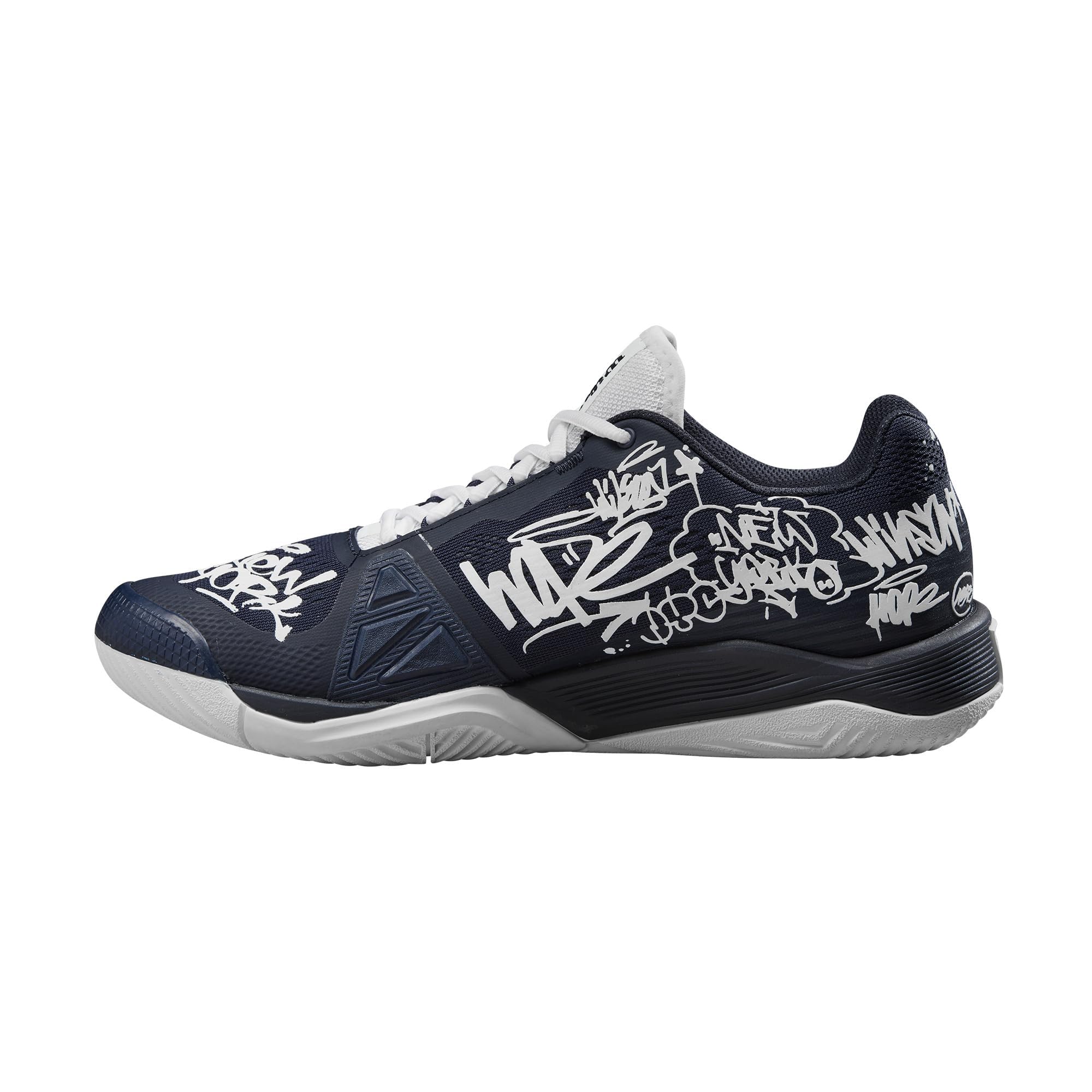 WILSON Rush Pro 4.0 Hope NYC Edition Tennis Shoe Navy/White 8.5 B (M)