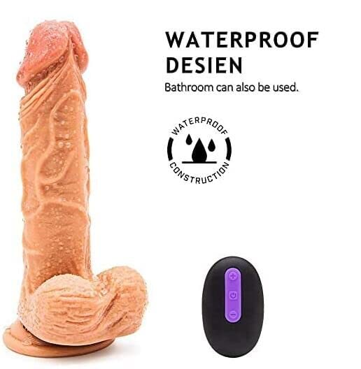 Silicone Realistic Dildo for Beginners Flexible Lifelike Penis for Women Couple for G-Spot Stimulation Dildos 8 Inches
