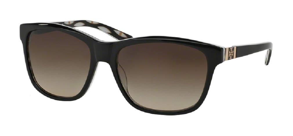 Tory Burch TY7031 910/13 57M Tribal/Brown Gradient Square Sunglasses For Women+ BUNDLE With Designer iWear Eyewear Kit