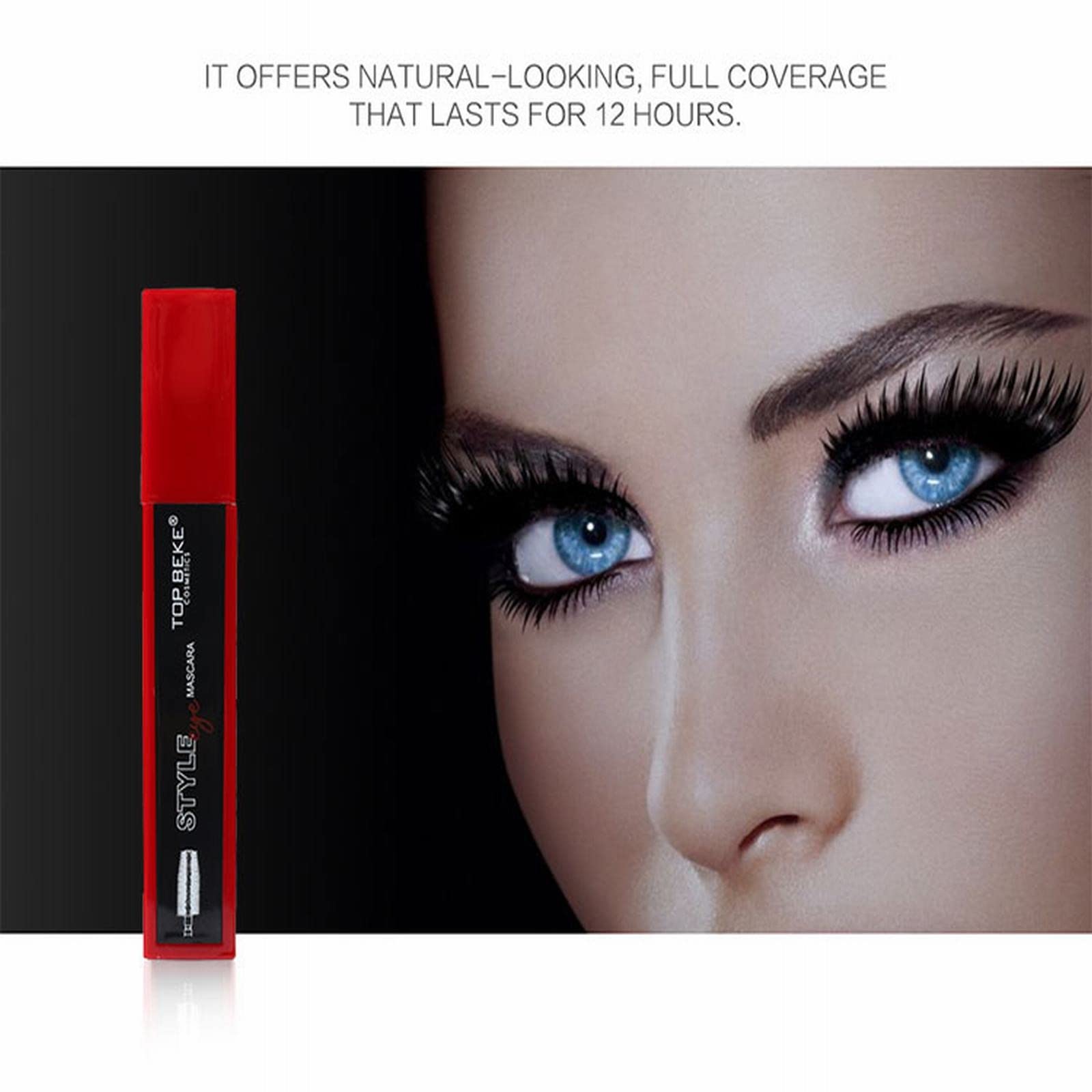 Silk Fiber Mascara Lengthening And Thickening Long Lasting Waterproof All Day Delicate And Full Long Thick Lashes Breezy Eyelash Curler