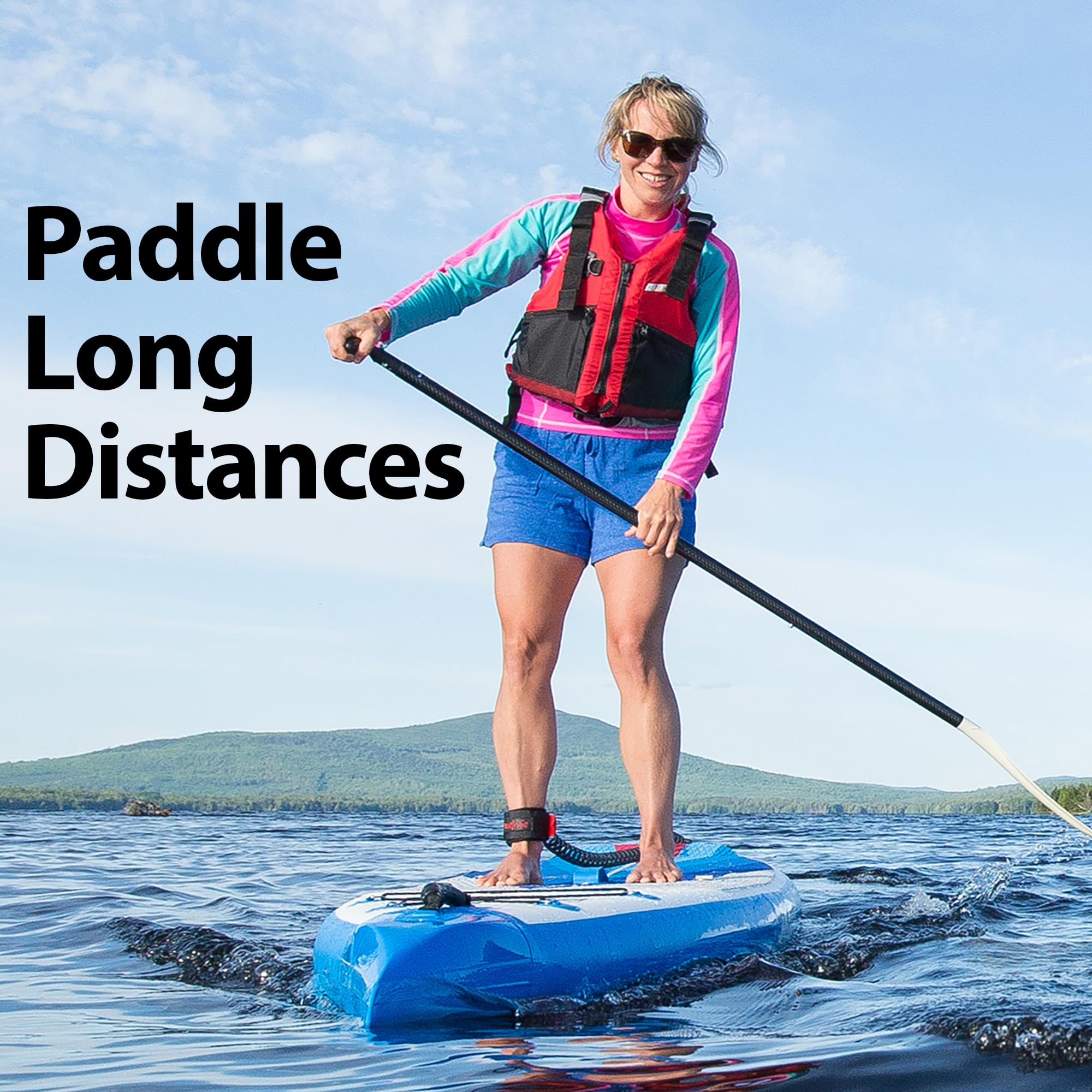 Sea Eagle NeedleNose 14β Inflatable Lightweight High Pressure Drop Stitch Stand Up Paddle Board SUP, Patented Wave Piercing Bow (NN14 iSUP Start Up)