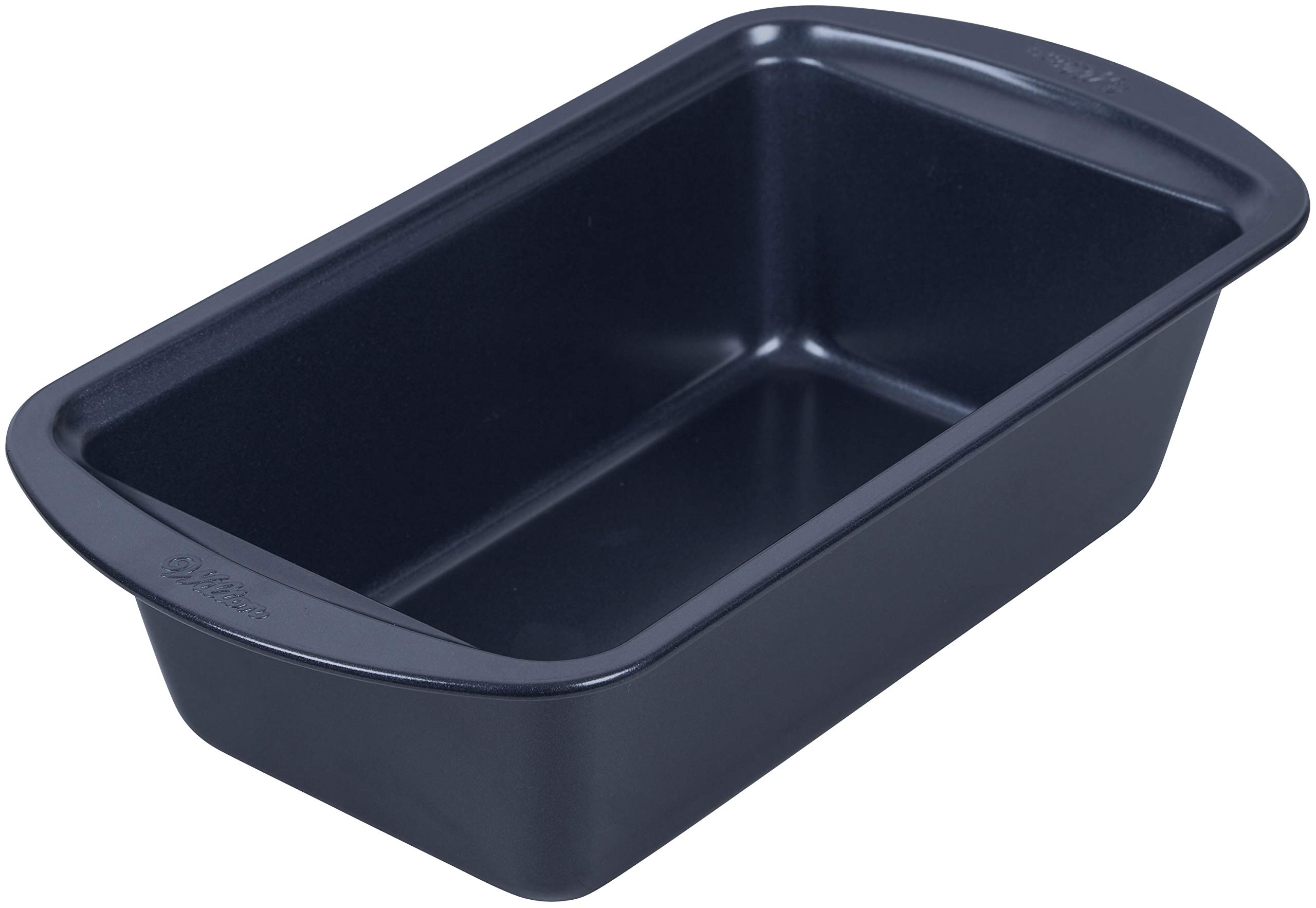 Wilton Non-Stick Diamond-Infused Navy Blue Loaf Baking Pan, 9 x 5-inch (Pack of 2)