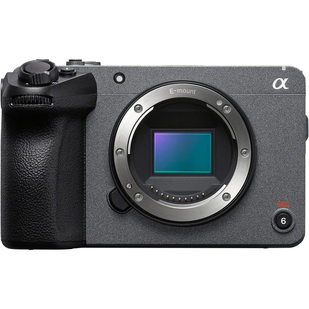 Sony FX30 Digital Cinema Camera (ILME-FX30B) + 64GB SF-G Tough Card + Bag + Flex Tripod + Hand Strap + Memory Wallet + Cap Keeper + Cleaning Kit (Renewed)