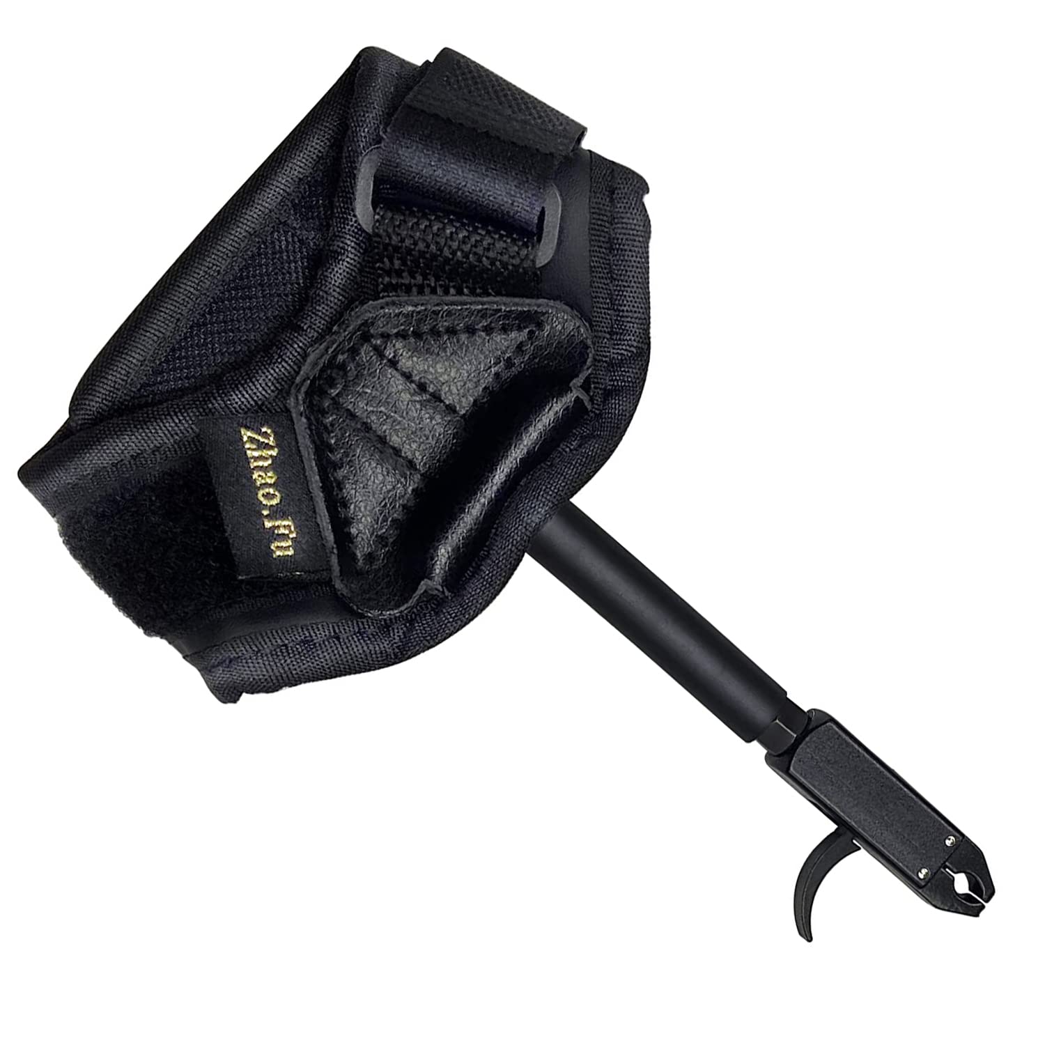 Zhao.Fu Archery Compound Bow Release Aid Trigger Left Right Hand Adjustable Wrist Strap Pack of 1